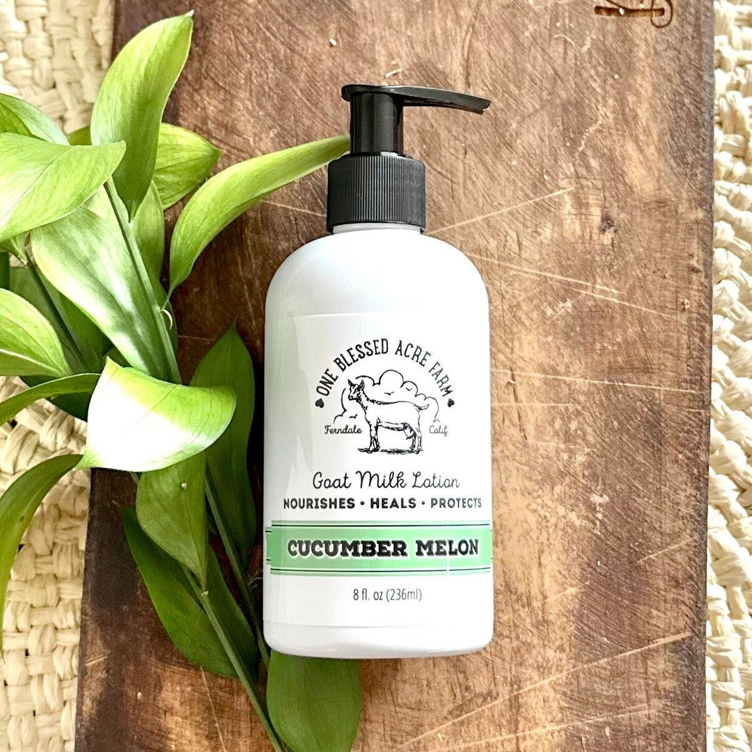Cucumber Goat Milk Lotion Cucumber Melon Hand Cream Cucumber Body ...
