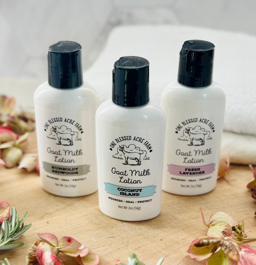 Bulk Goat Milk Lotion Hand Cream Bulk Hand Lotion 2 Ounce Travel Size ...