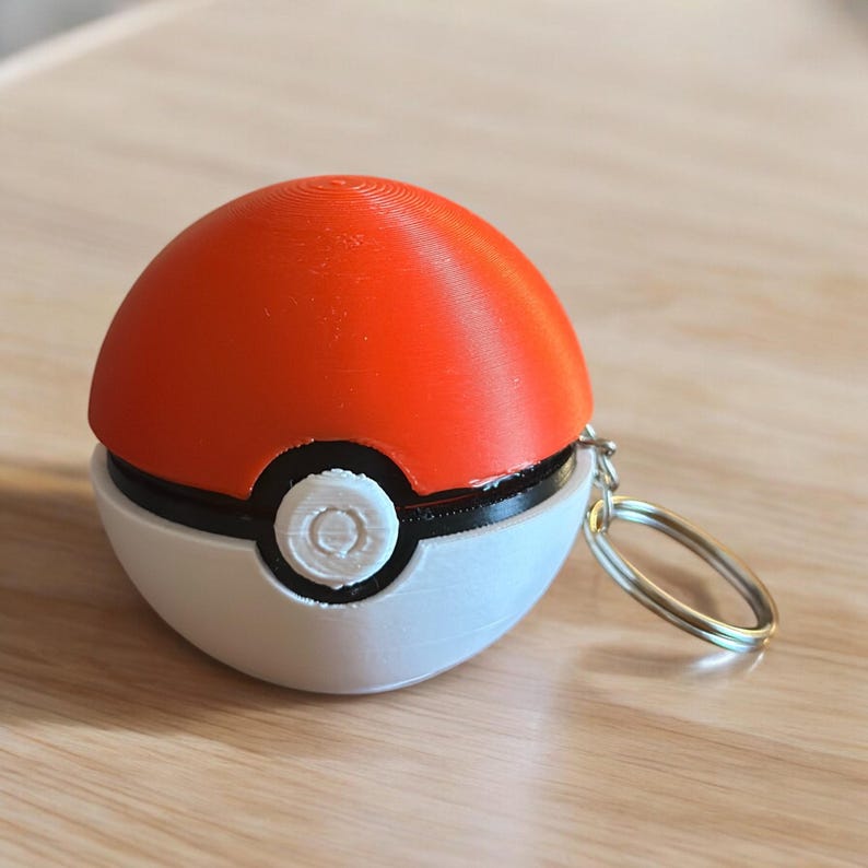 Poké Pal Keychain Toy - 3D Printed Figurine - Ideal for Collectors ...