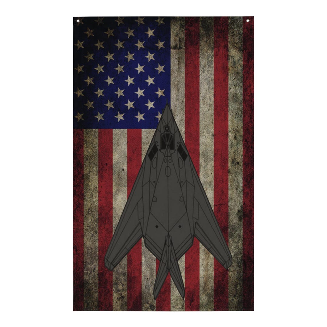 F-117 Nighthawk Aircraft Flag - Etsy