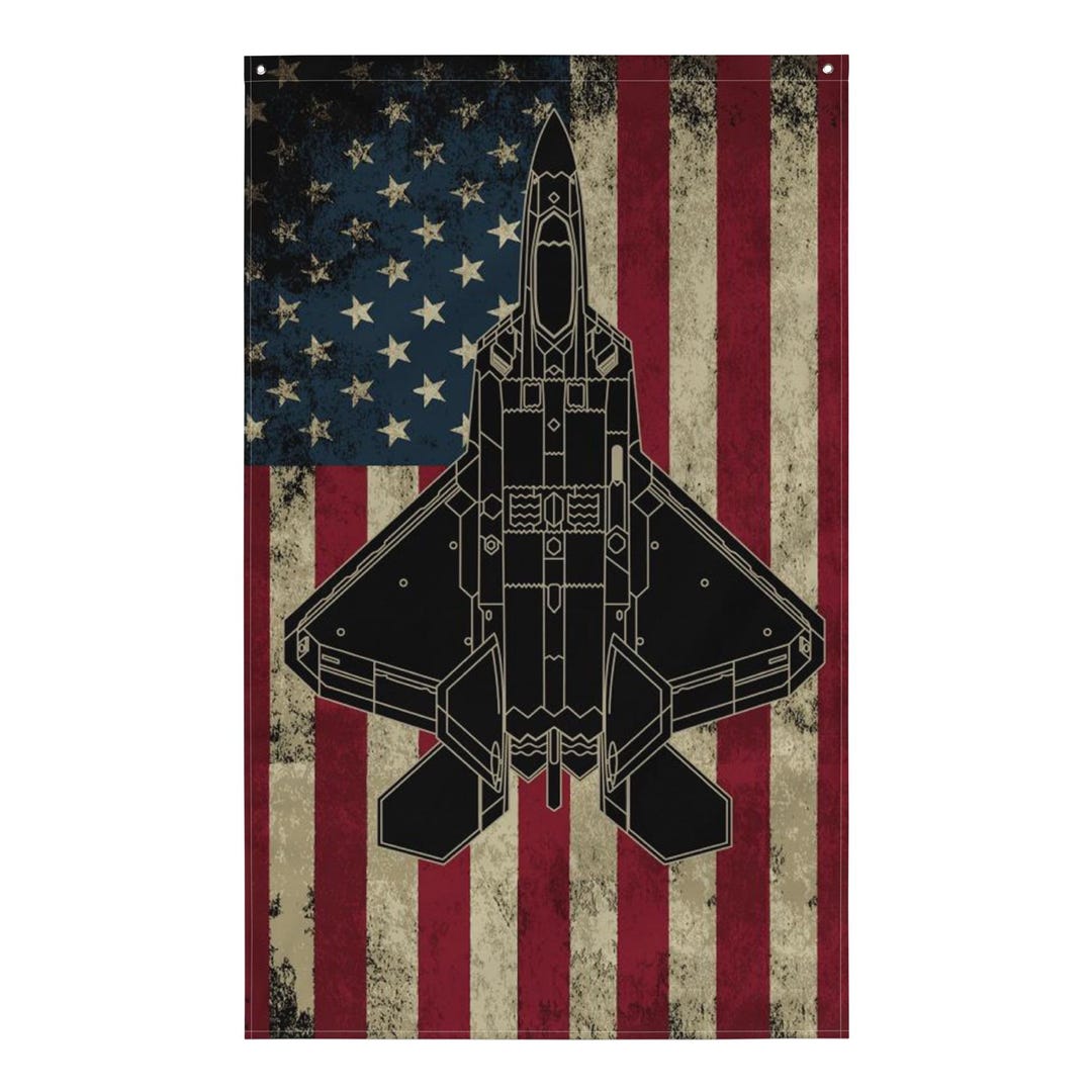 F-22 Raptor Aircraft Flag (basic Flag) - Etsy