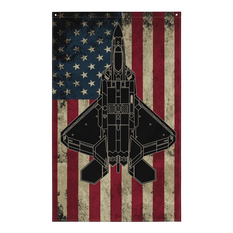 F-22 Raptor Aircraft Flag (basic Flag) - Etsy