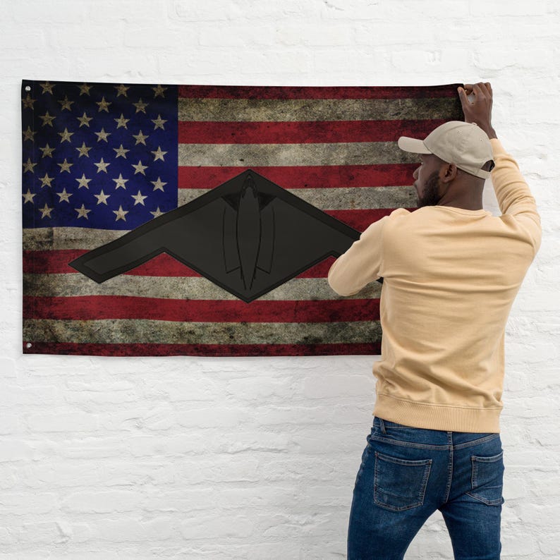 B-21 Raider U.S. Flag - Etsy