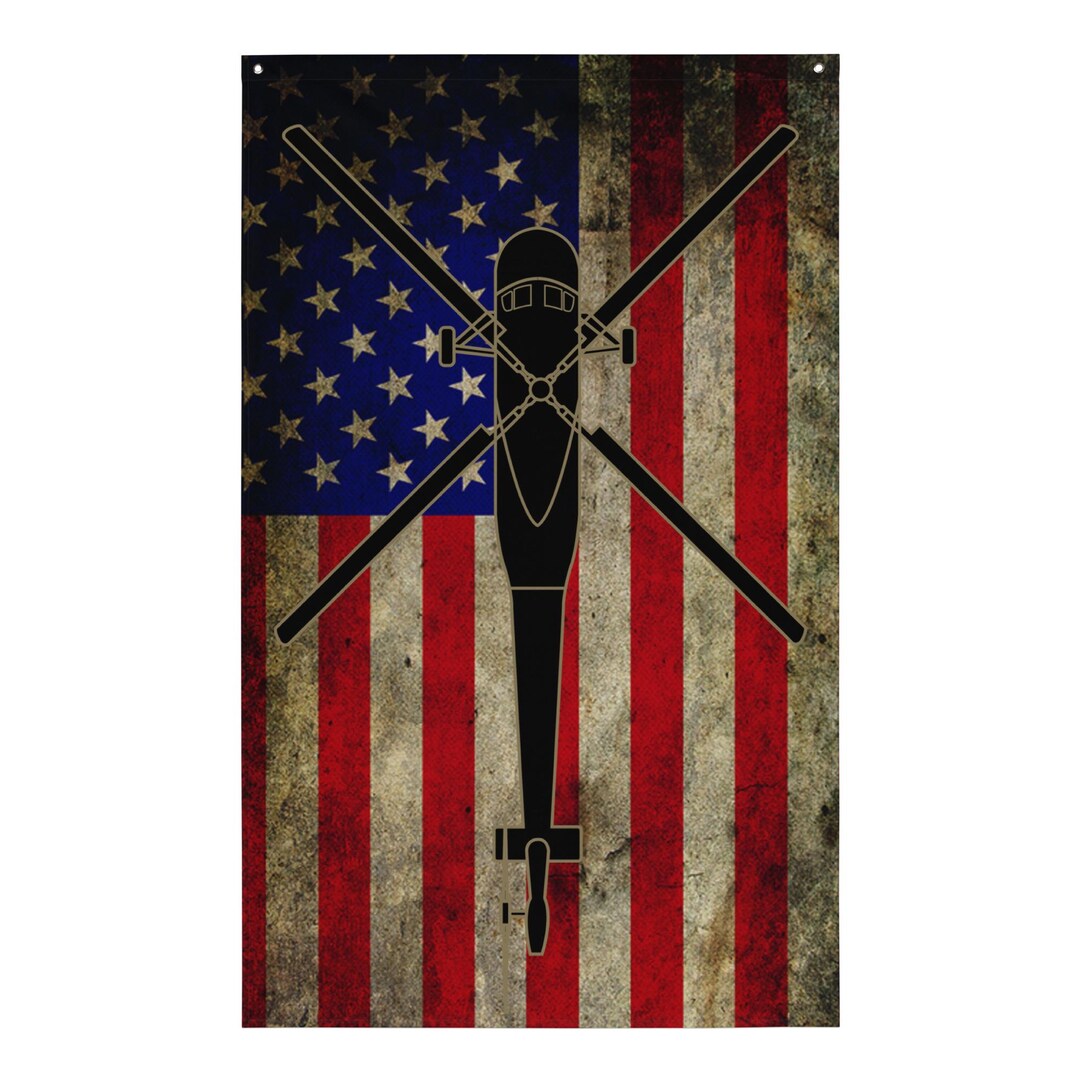UH-34 Choctaw Helicopter Flag - Etsy