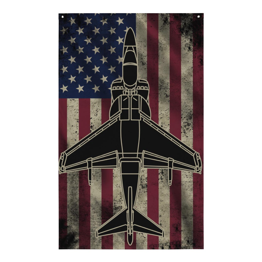 AV-8 Harrier Aircraft Flag - Etsy