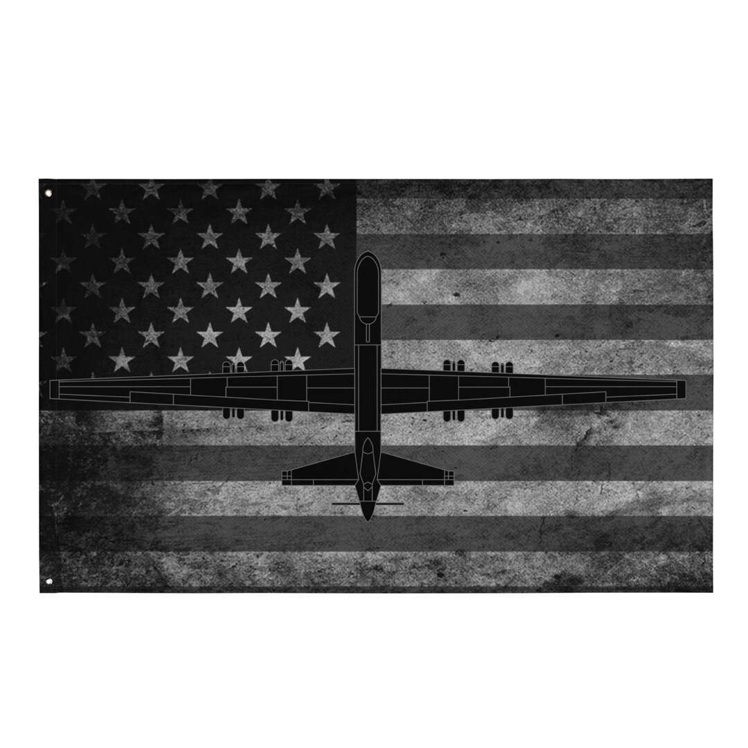 MQ-9 Reaper UAV Flag (shadow) - Etsy