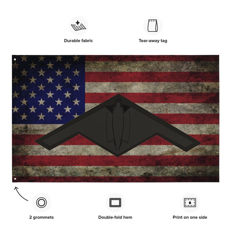 B-21 Raider U.S. Flag - Etsy