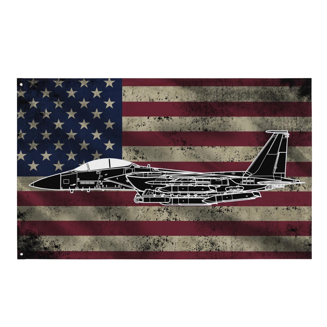F-15E Strike Eagle Flag (horizontal) - Etsy