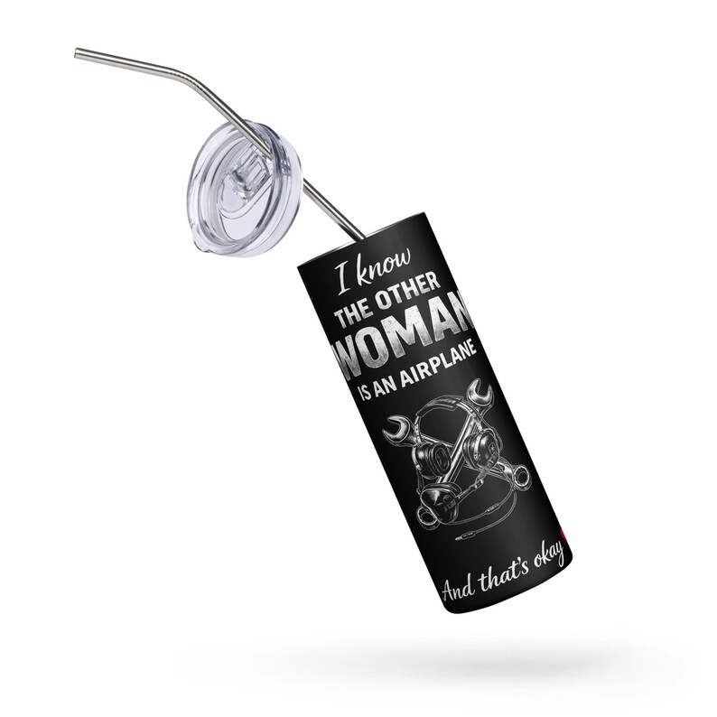Funny Aircraft Mechanic Valentine’s Day Gift – Stainless Steel Aviation ...
