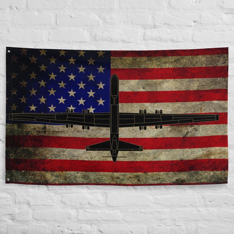 MQ-9 Reaper UAV Flag - Etsy