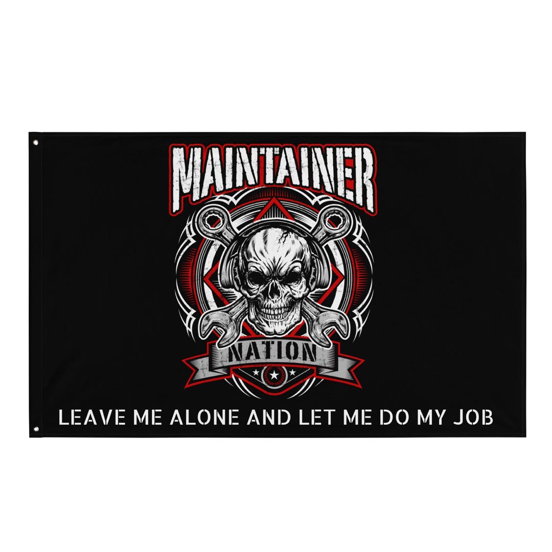 Maintainer Nation Job Flag - Etsy