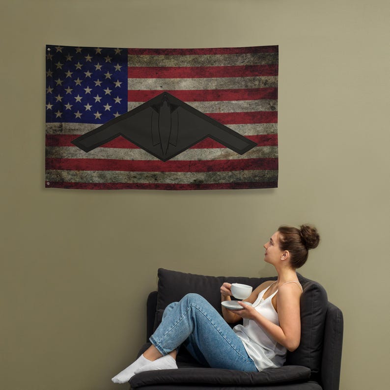 B-21 Raider U.S. Flag - Etsy