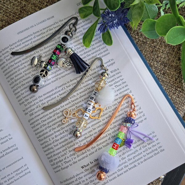 Beaded Book Marks - Etsy