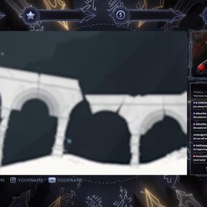 Animated Sun and Moon Twitch Overlay Package - Etsy