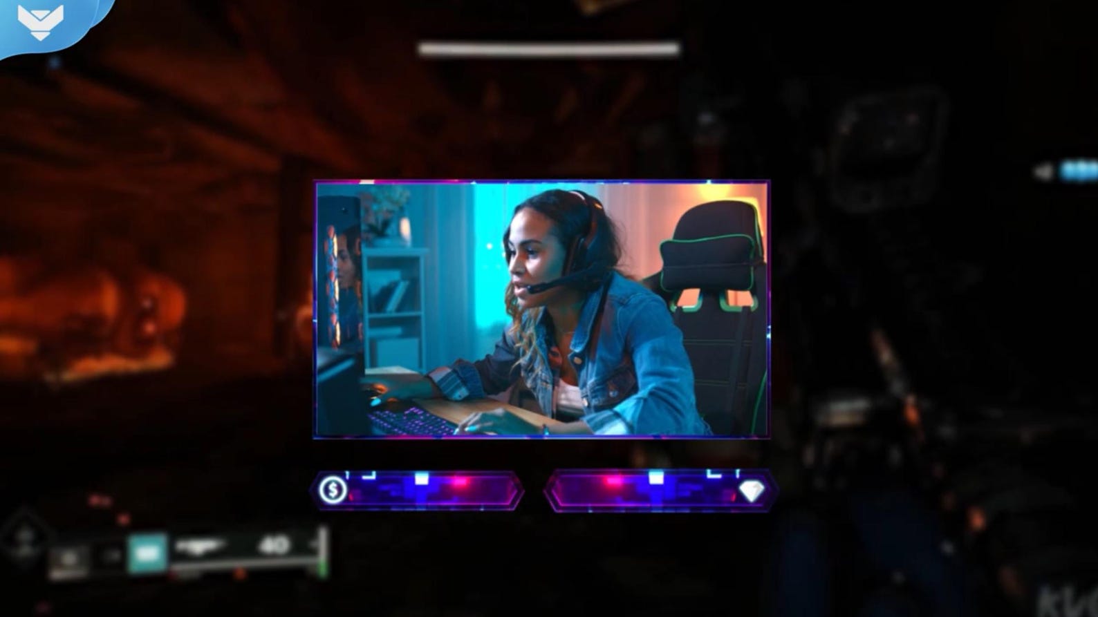 Neon Sci-fi Twitch Overlays | Futuristic Stream Package | Animated ...