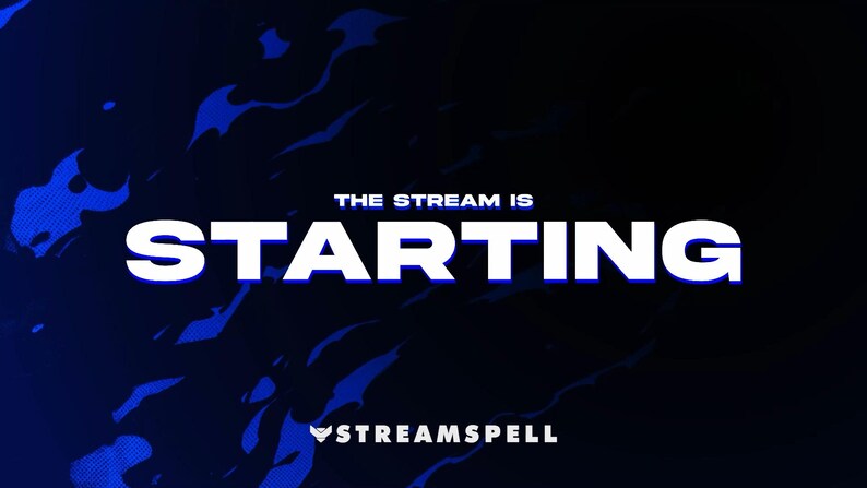 Pokémon Twitch Overlay L Dark, Blue L Alerts, Transition, Webcam ...