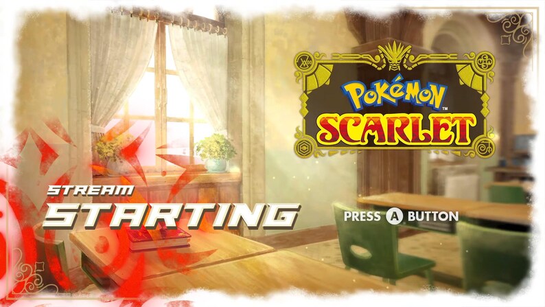 Pokemon Scarlet Stream Overlay Package, Animated Twitch, Youtube, Kick ...