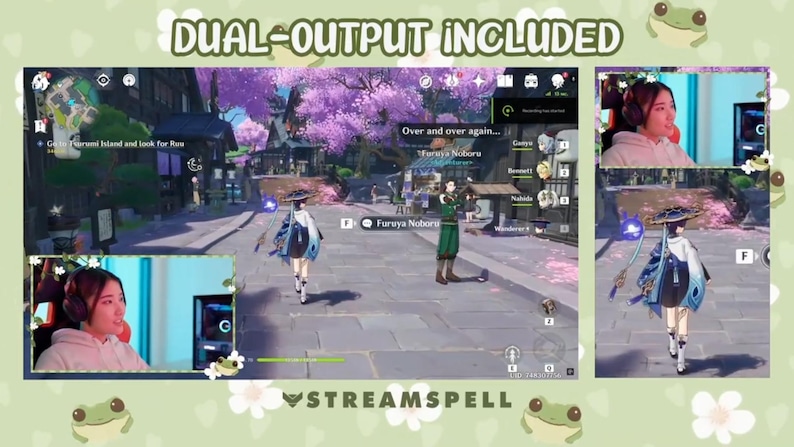 Frog Animated Stream Package | Twitch Overlay - Etsy