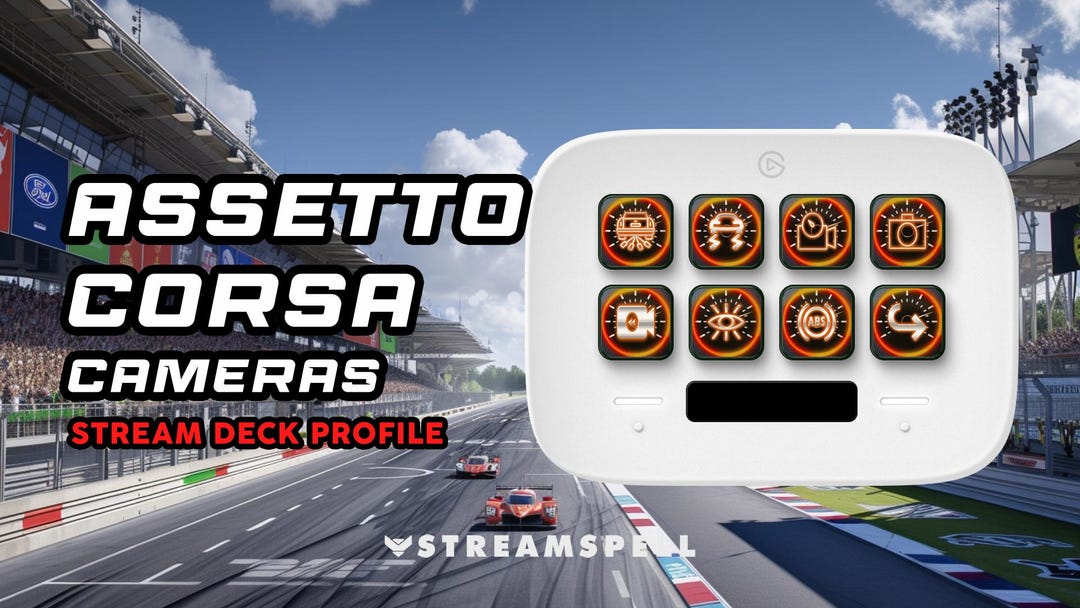 Assetto Corsa Cameras Stream Deck Profile - Etsy