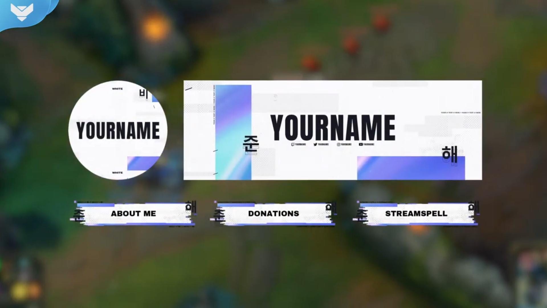 League of Legends Stream Overlay: Animated Twitch Challenger Pack - Etsy
