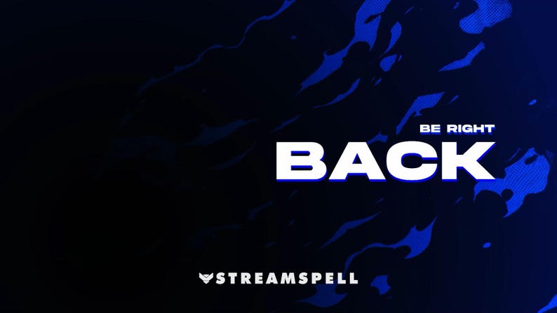 Pokémon Twitch Overlay L Dark, Blue L Alerts, Transition, Webcam ...