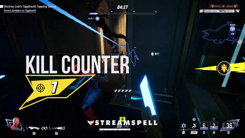 MARVELOOSE Reactive Stream Overlays: Kill/death Counters (streamlabs ...