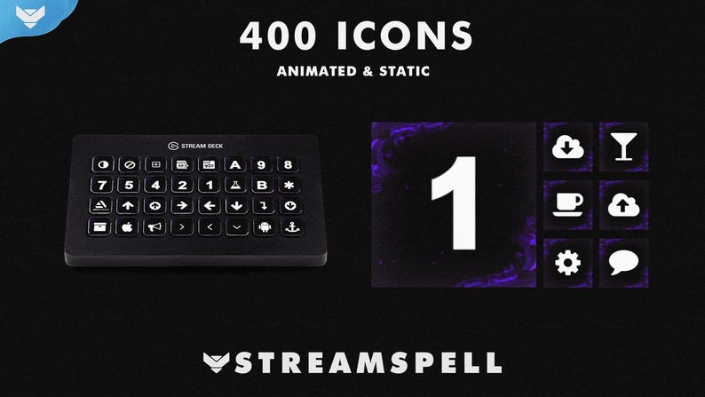 Elements: Air Stream Deck Icons - Etsy