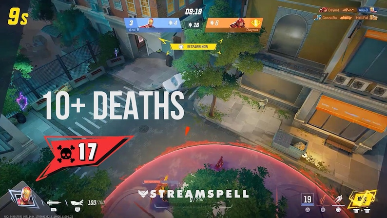 MARVELOOSE Reactive Stream Overlays: Kill/death Counters (streamlabs ...