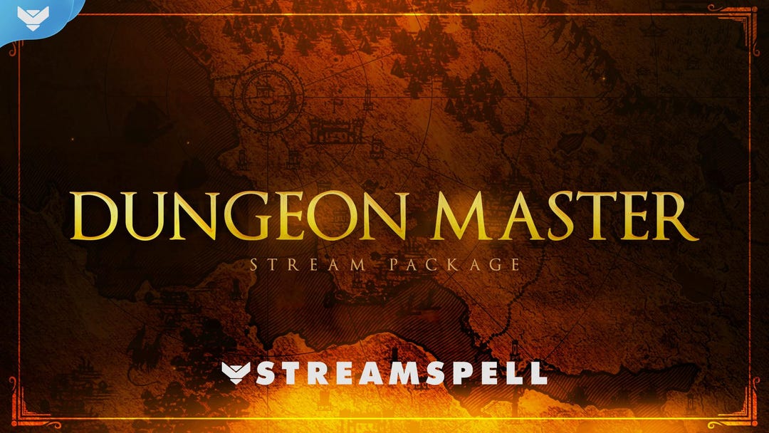 Dungeon Master Stream Package: Animated Dnd Twitch Overlay, Alerts, Transition - Etsy