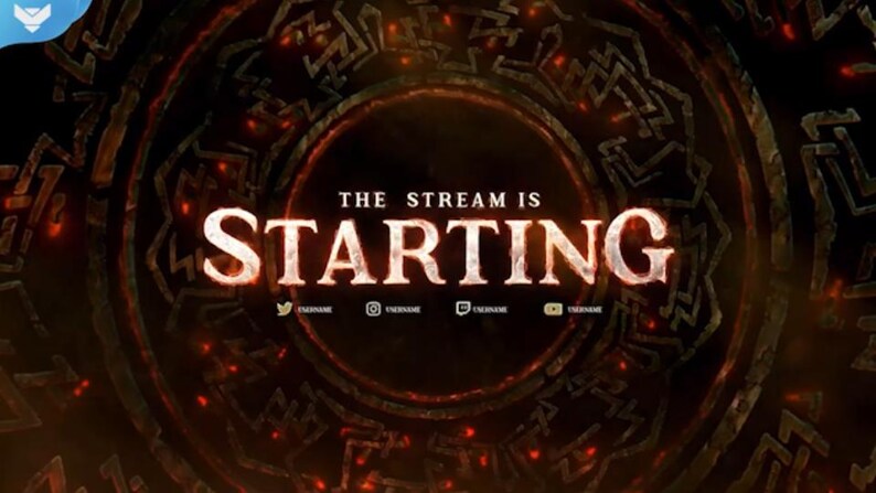 Dark Fantasy Shatter Stream Package: Animated Twitch Overlays (PDF) - Etsy