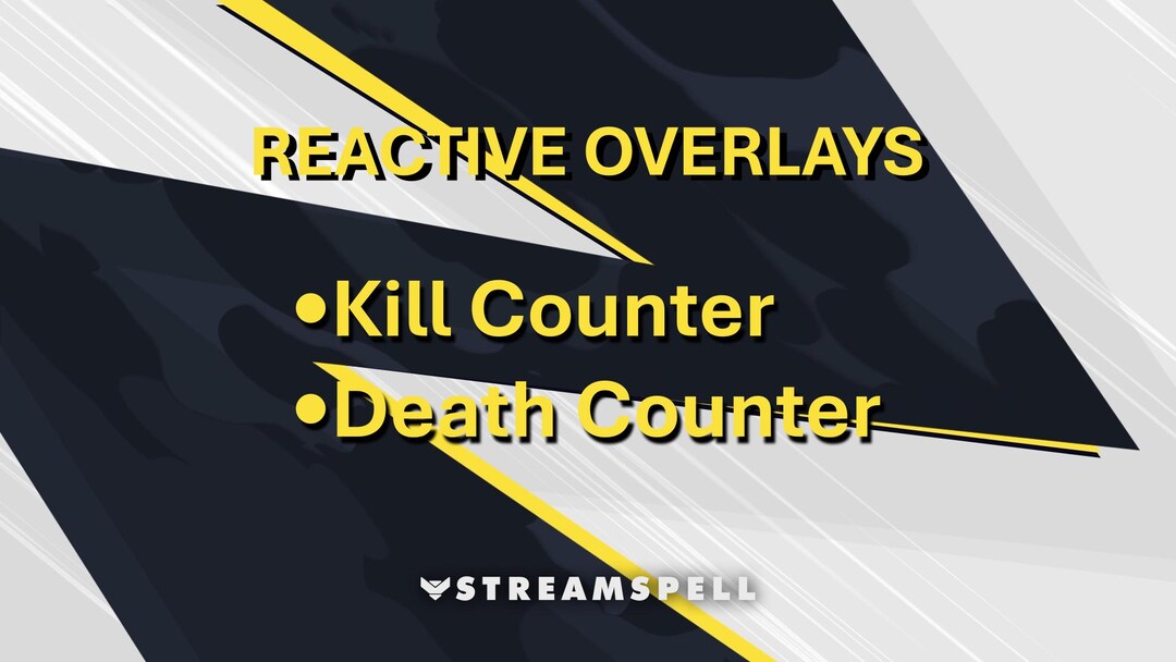 MARVELOOSE Reactive Stream Overlays: Kill/death Counters (streamlabs ...