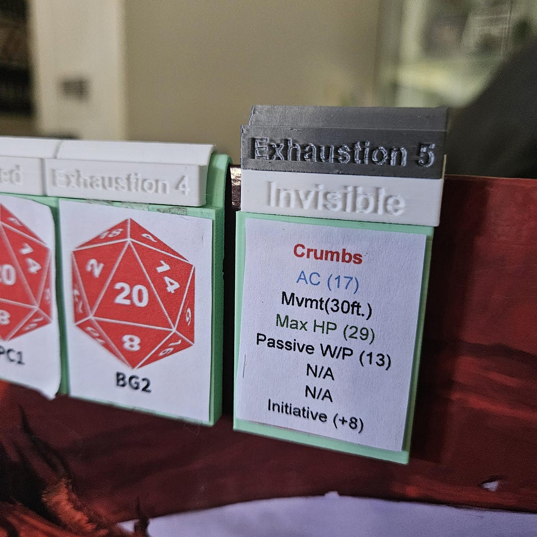 TTRPG Condition Indicator/tracker - Etsy