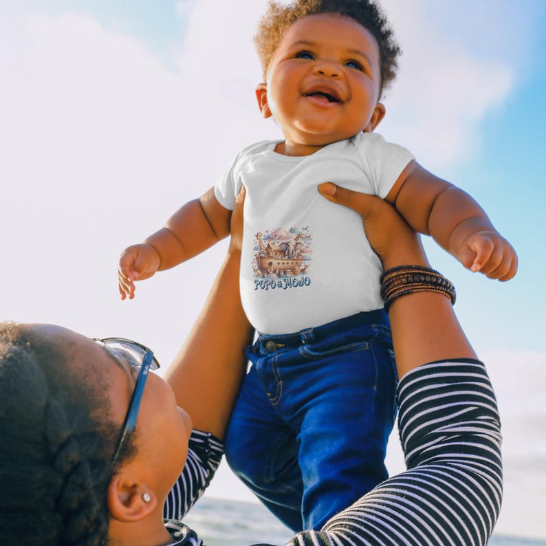 Noah's Ark Nursery Printable - Popo & Mojo Cute Animal Wall Art - Baby ...