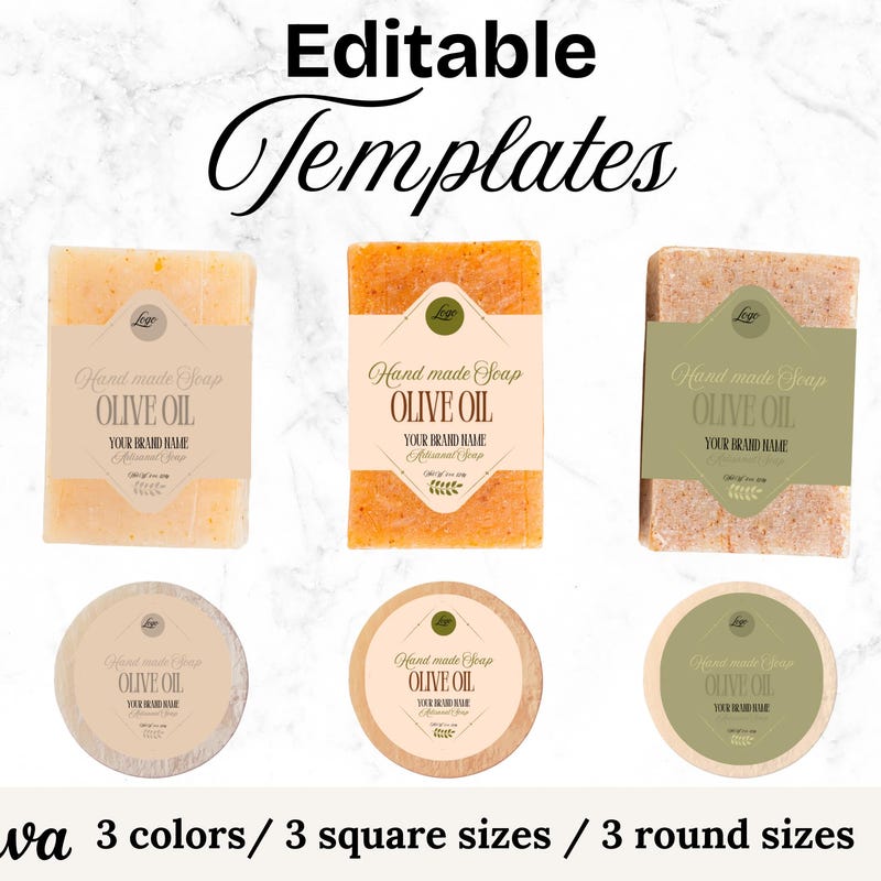 Soap Labels Template - Etsy