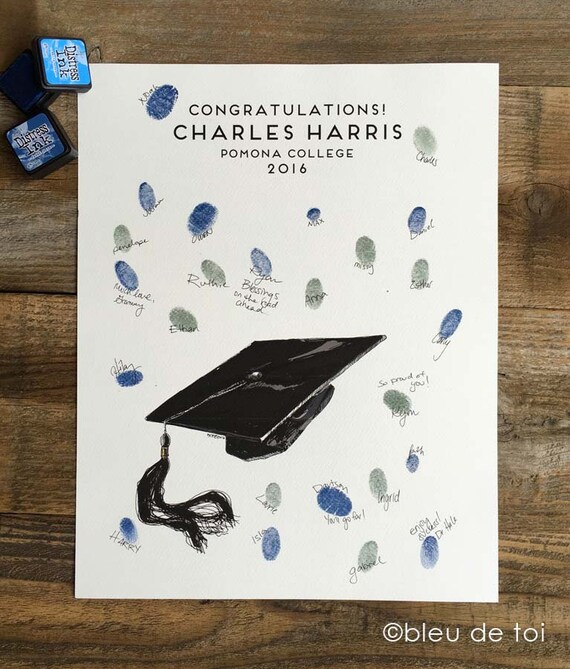 Party Supplies Personalized Graduation Card Decor Vinyl Record Guest ...