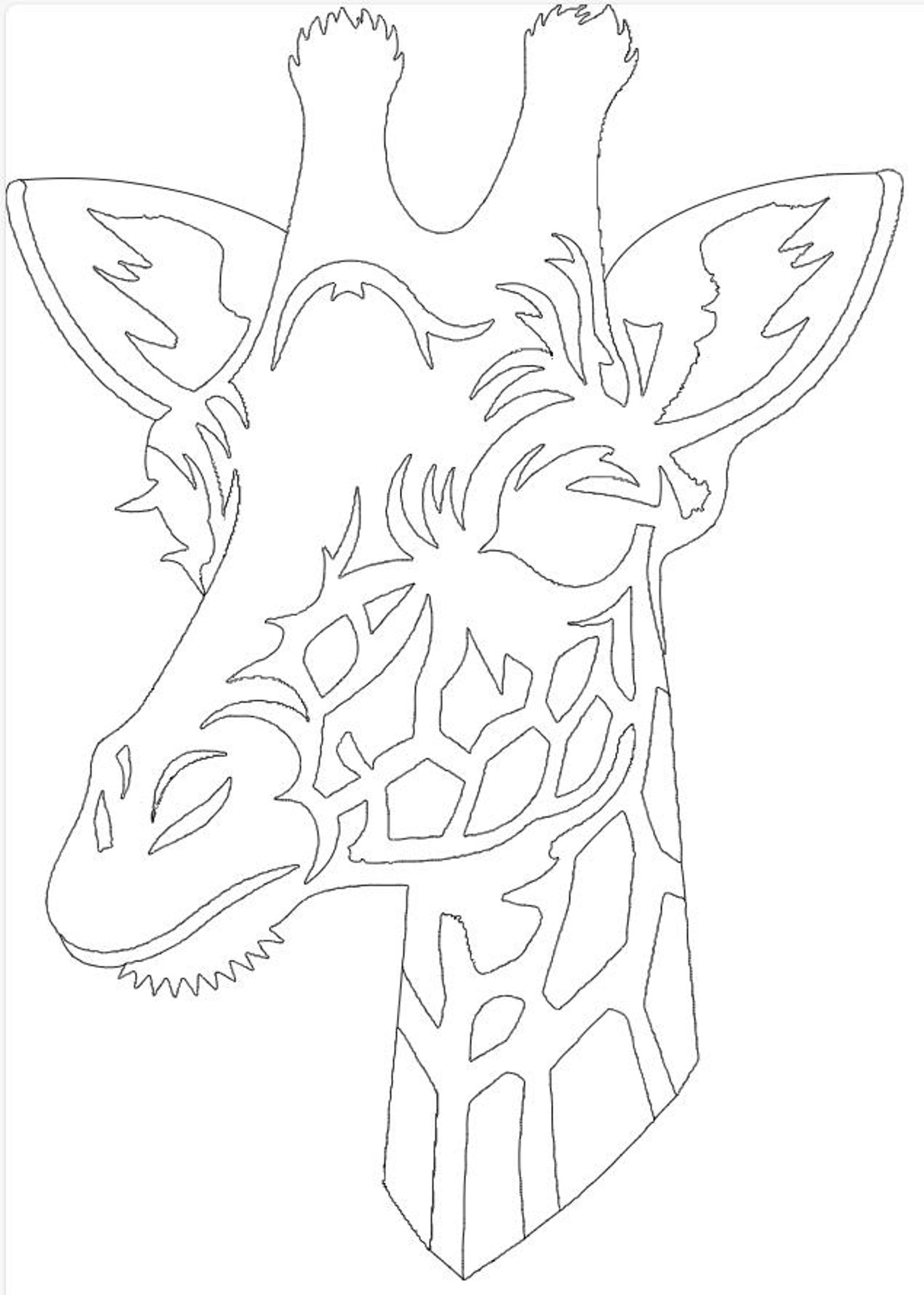 Giraffe 1 SVG Laser Cutting File Instant Download - Etsy