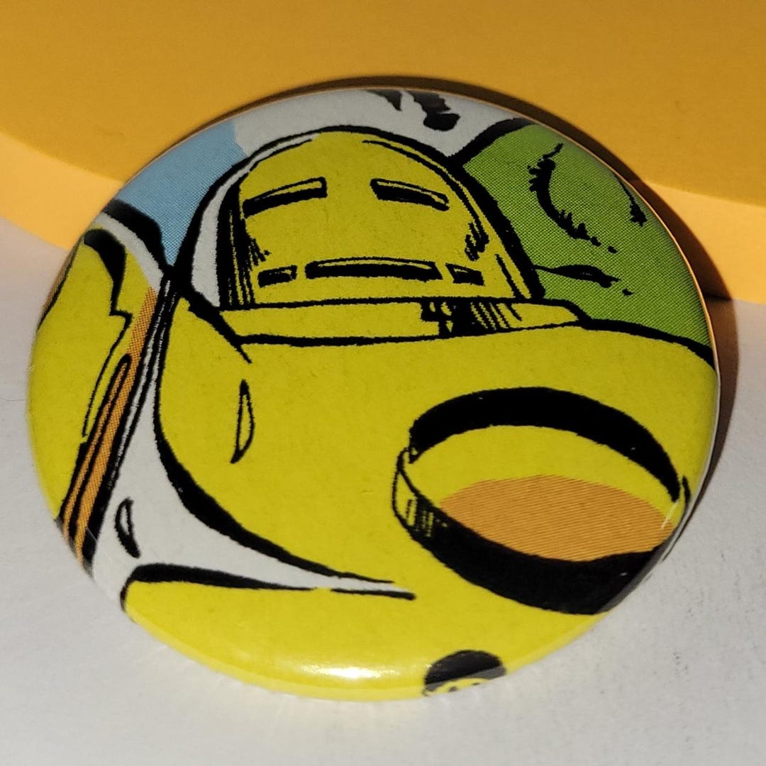 Comic Book 1.5" Button - Etsy