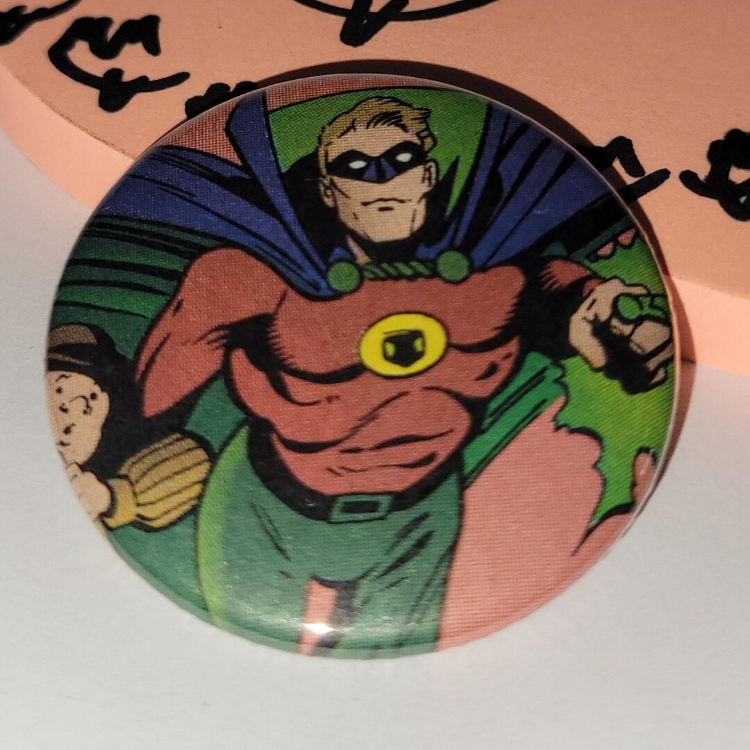 Comic Book 1.5 Button - Etsy