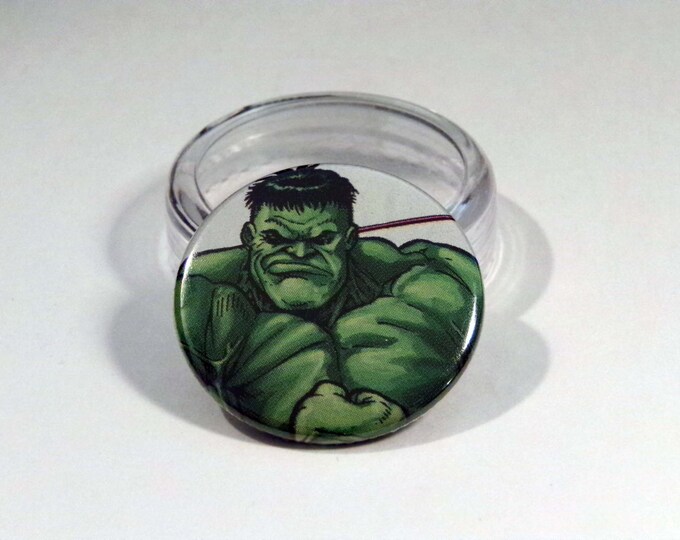 Comic Book 1.5 Button// Hulk - Etsy