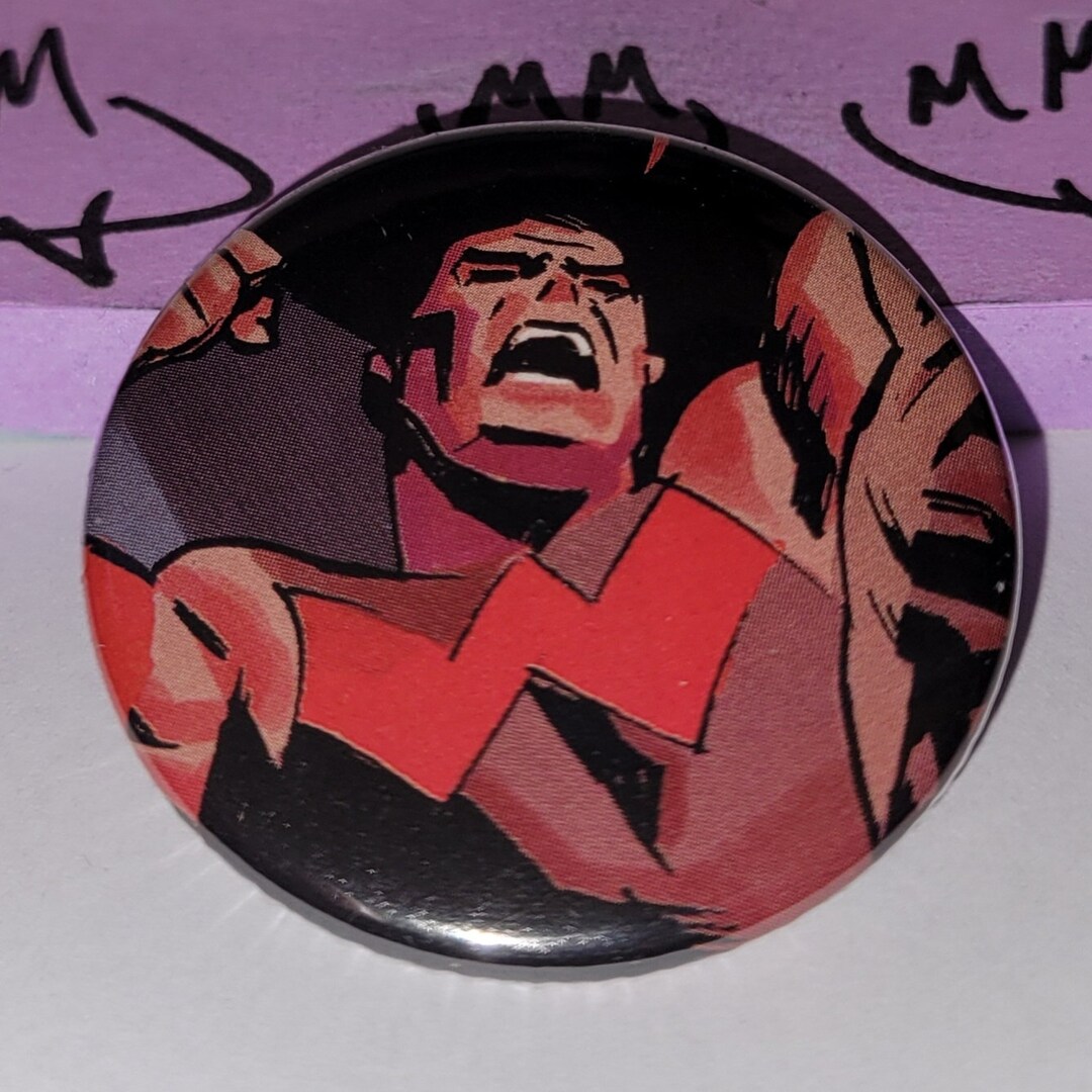 Comic Book 1.5 Button - Etsy