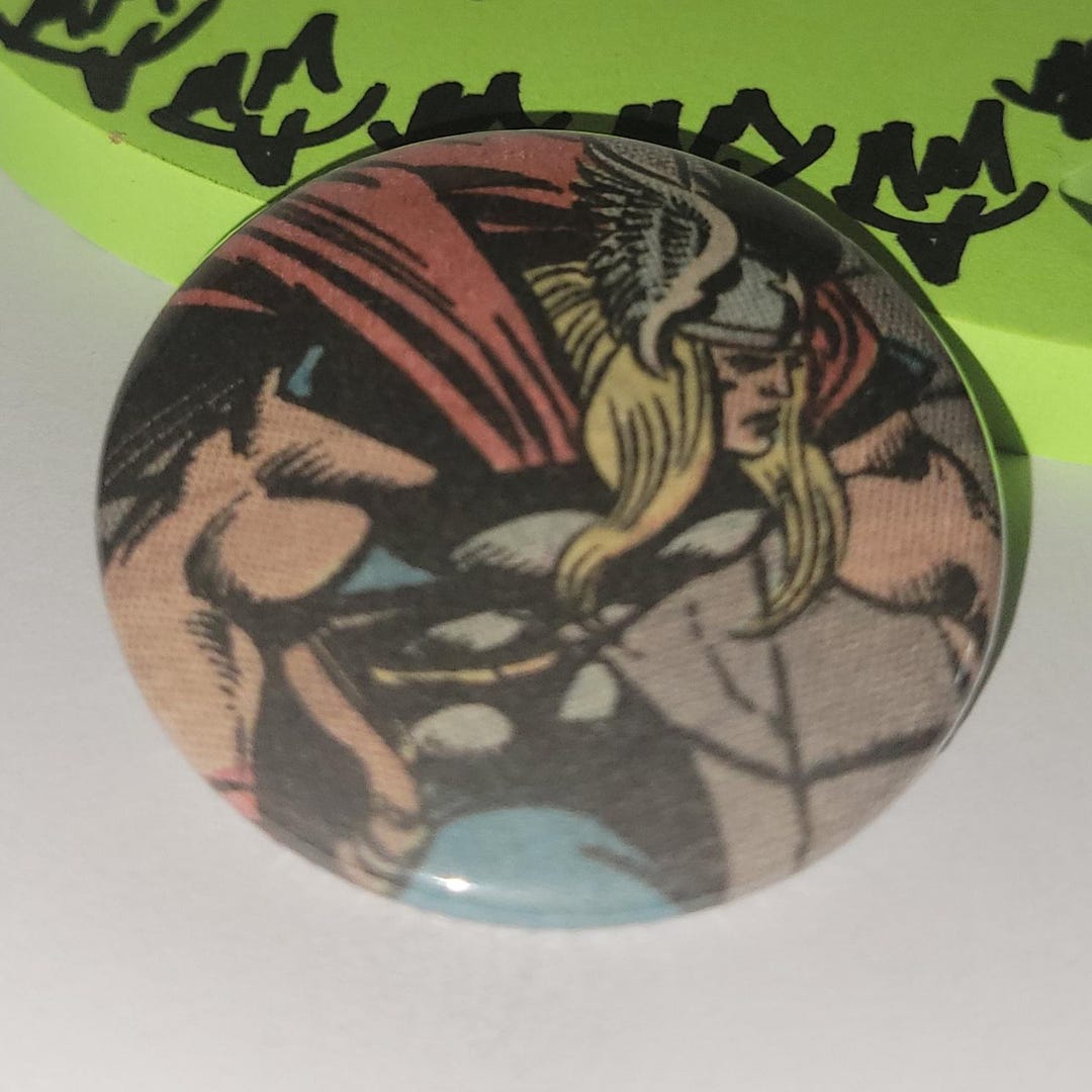 Comic Book 1.5" Button - Etsy