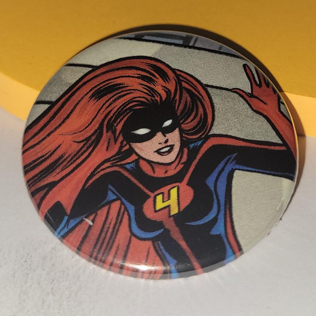 Comic Book 1.5" Button - Etsy