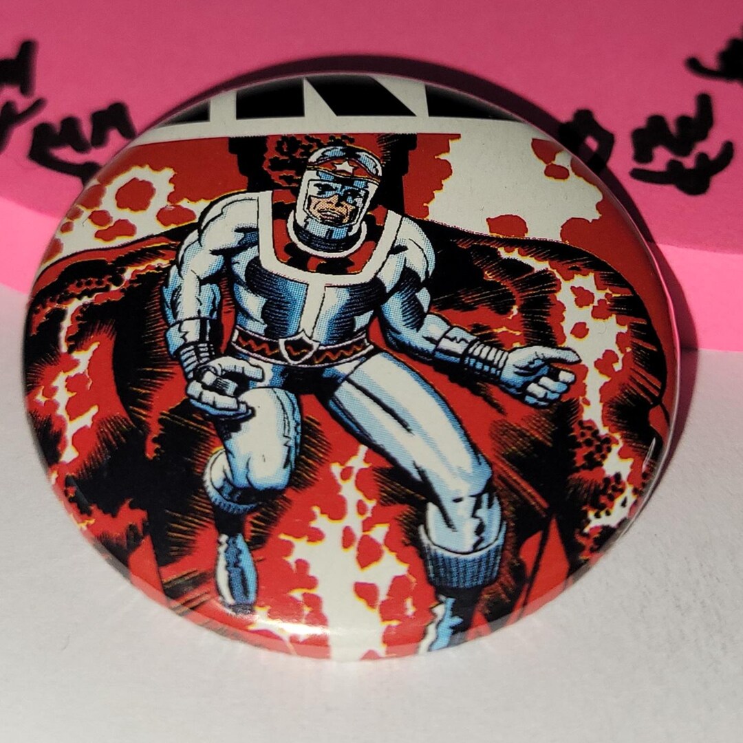 Comic Book 1.5 Button - Etsy