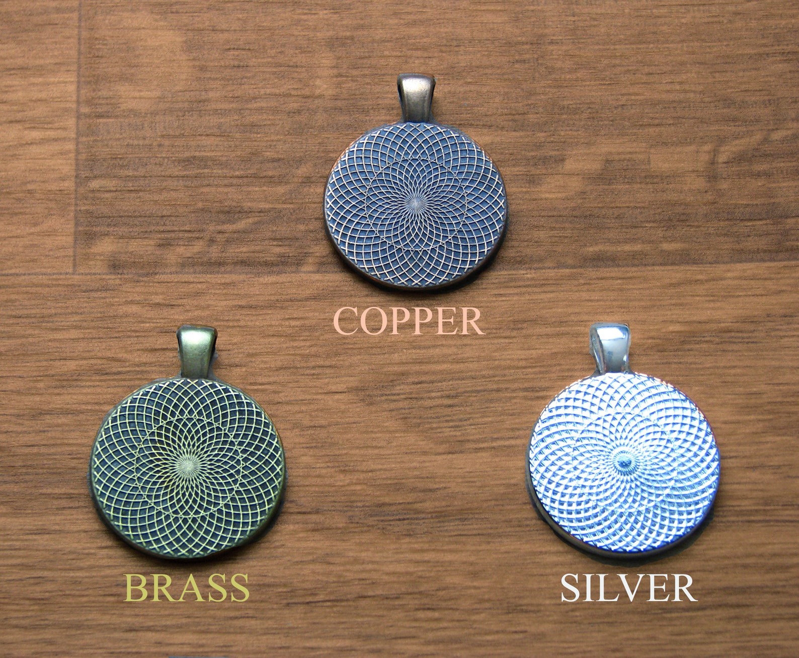 Blue Moon Necklace Blue Moon Pendant Blue Moon Jewelry Blue | Etsy