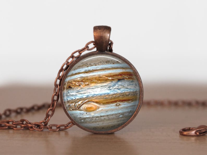 Jupiter Necklace Jupiter Pendant Jupiter Jewelry Jupiter - Etsy