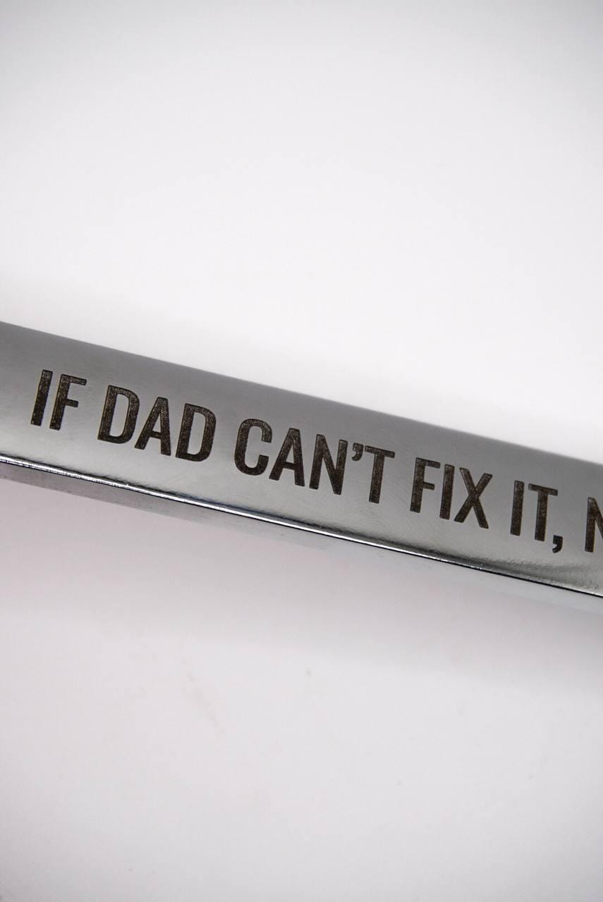 Personalized Engraved Wrench Gift — Custom Laser Engraved Tool for ...