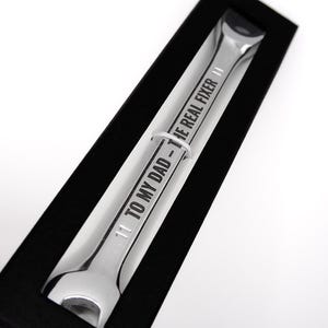 Personalized Engraved Wrench Gift | Deep Laser Engraving | Gift for Dad ...