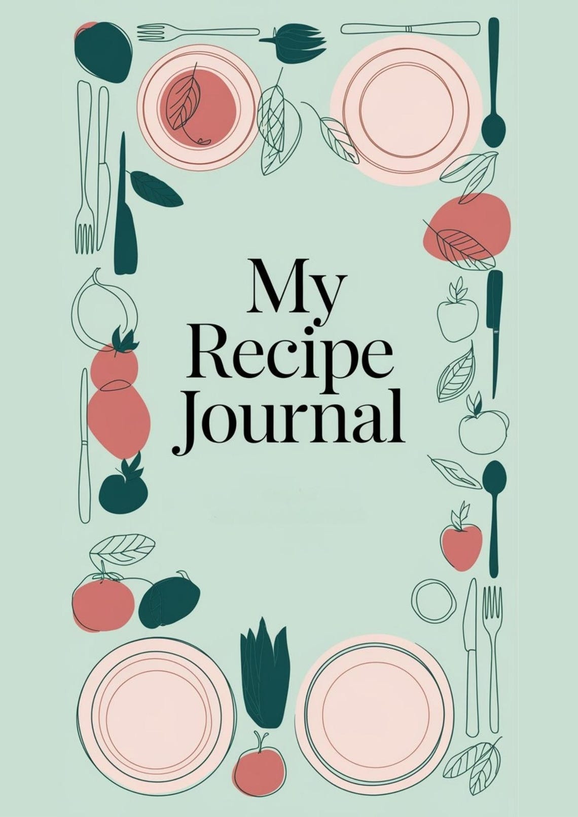 Recipe Journal | DIY Cookbook | Personalized Recipe Organizer | Family ...