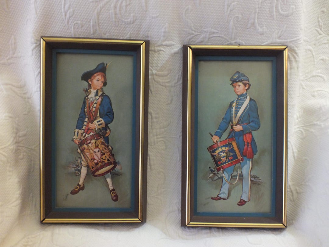 Set of Two Drummer Boys Army Uniform Civil War Pete Hawley Union ...