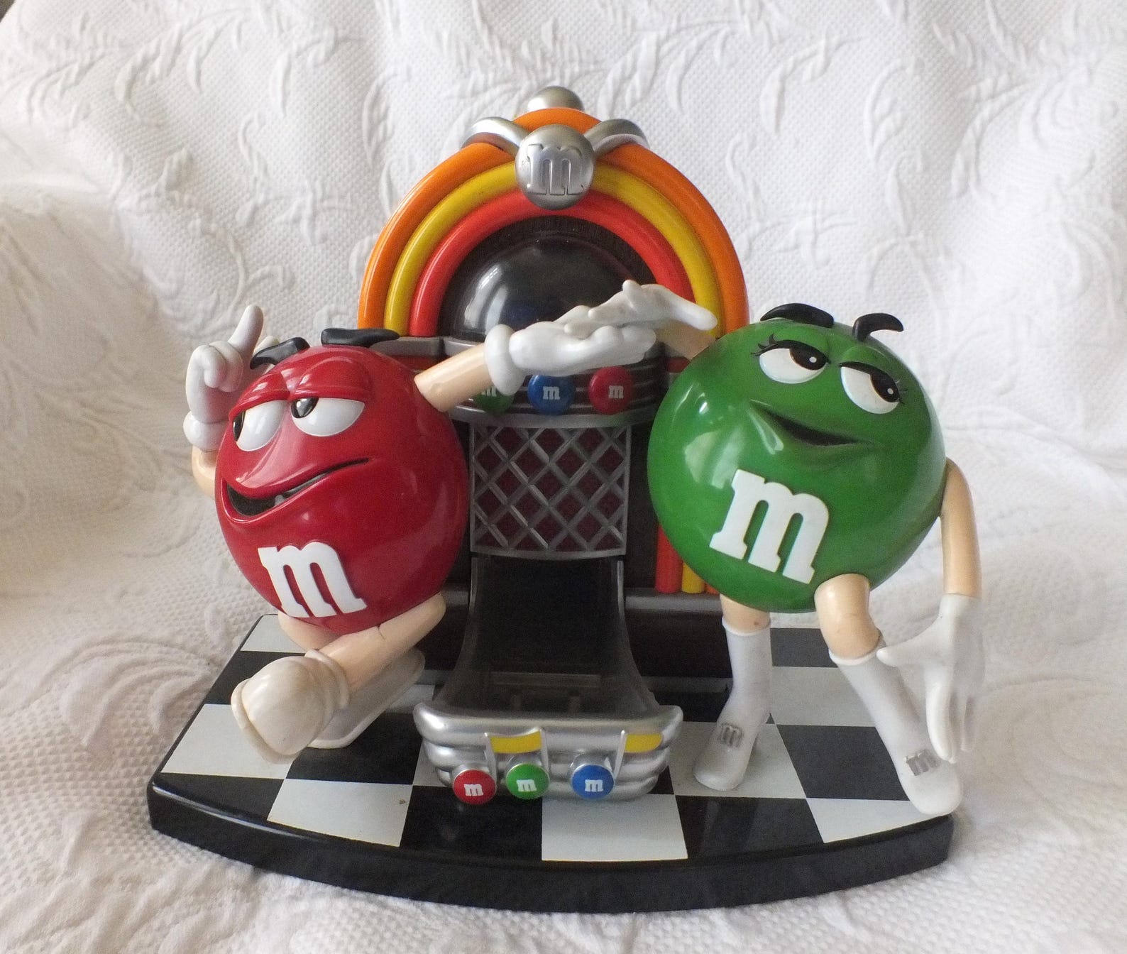 M and M Candy Dispenser Collectible - Etsy